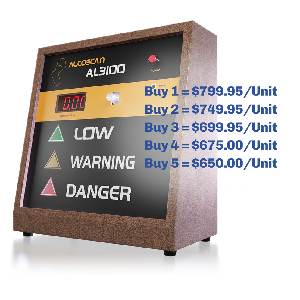 Commercial Use Breathalyzers | AlcoMate | AK GlobalTech Corporation