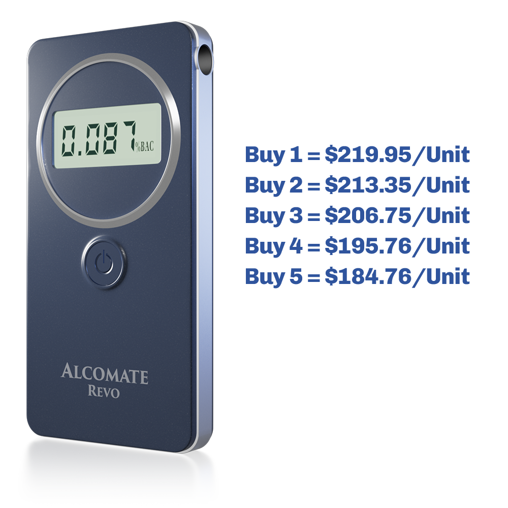 AlcoMate Revo Breathalyzer