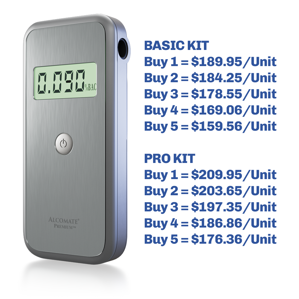 AlcoMate Premium (Model AL7000) Alcohol Tester
